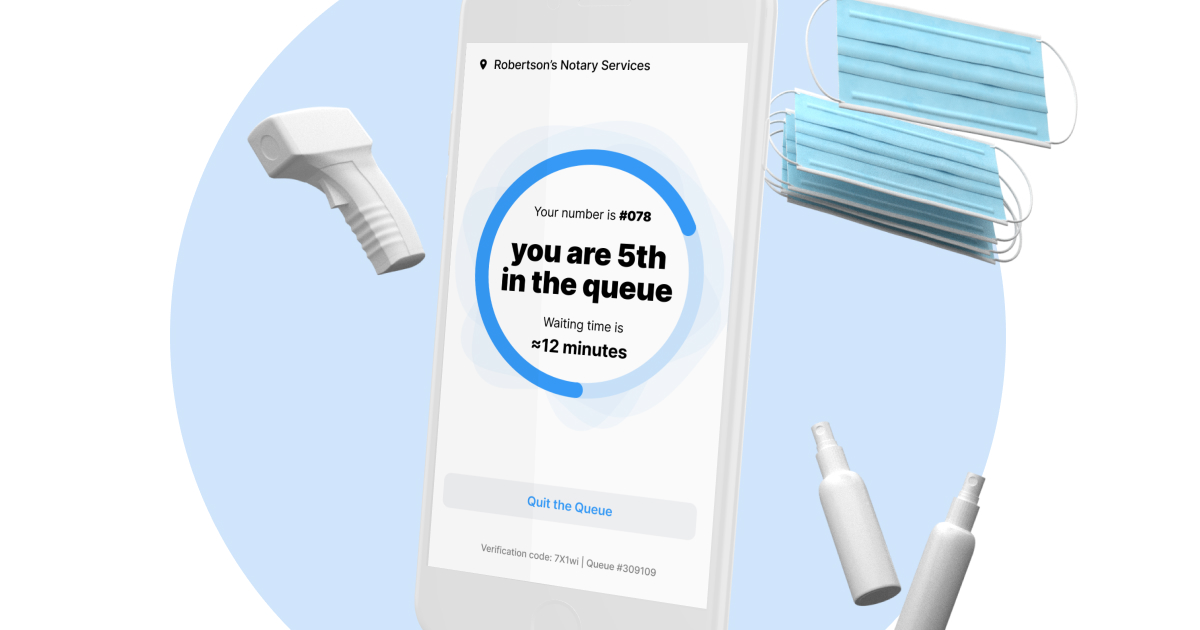 QRQ — Simple and Free Queue Management System for a Post-COVID-19 World